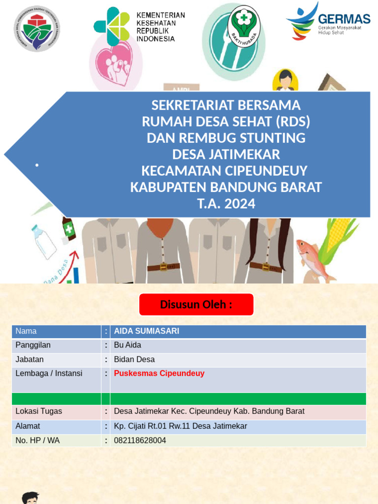 Materi RDS 2024 Desa Jatimekar | PDF