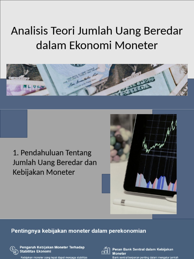 Analisis Teori Jumlah Uang Beredar dalam Ekonomi Moneter | PDF
