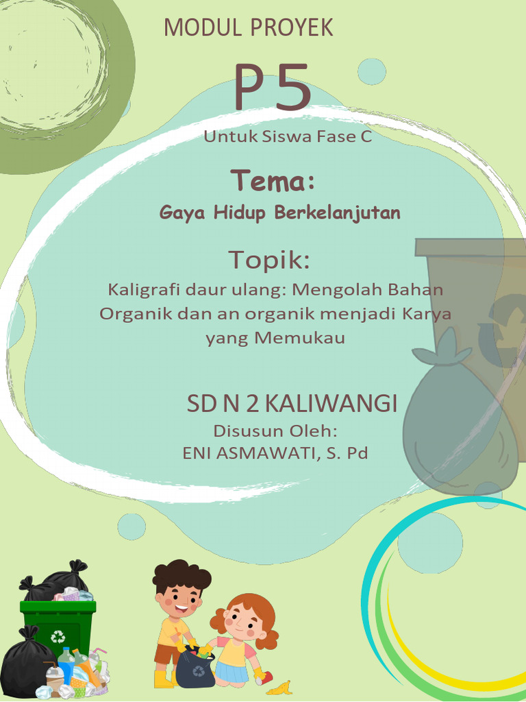 Modul Ajar Proyek P5 SD Oke Kelas 5 | PDF