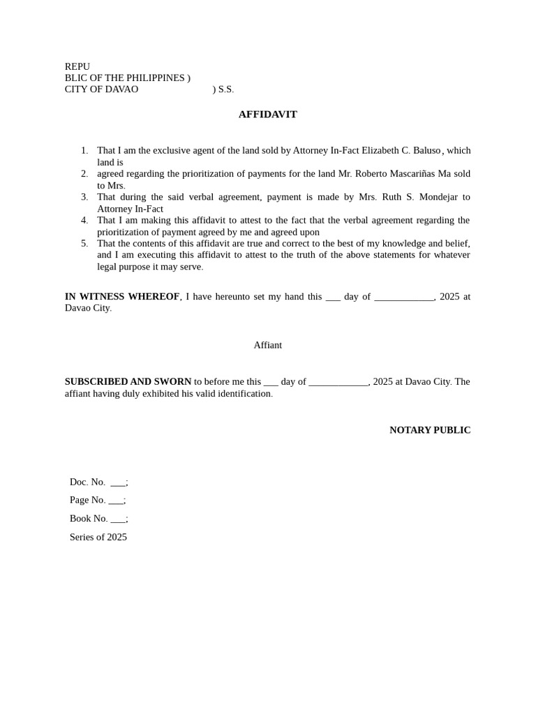 AFFIDAVIT OF BOBBY MA | PDF
