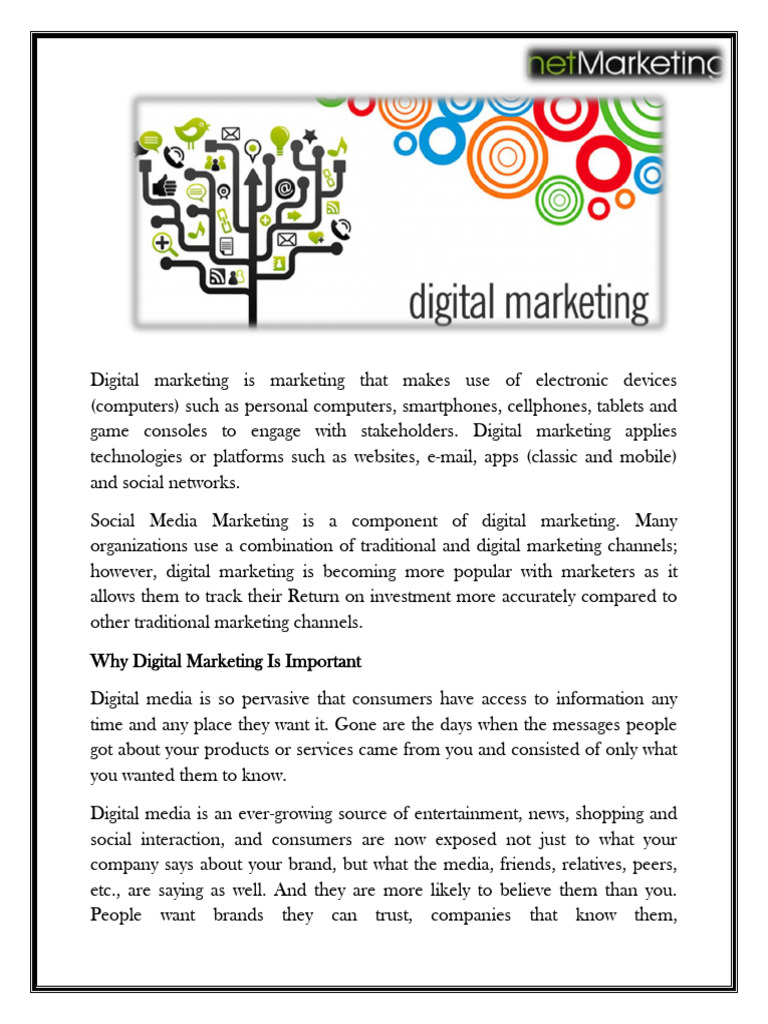 Digital Marketing Strategy | PDF
