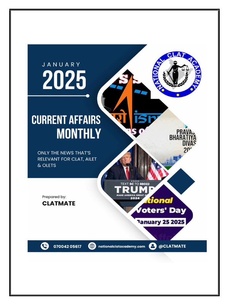 JANUARY 2025 - Current Affairs Monthly - 1573527 - 2025 - 02 - 22 - 15 ...