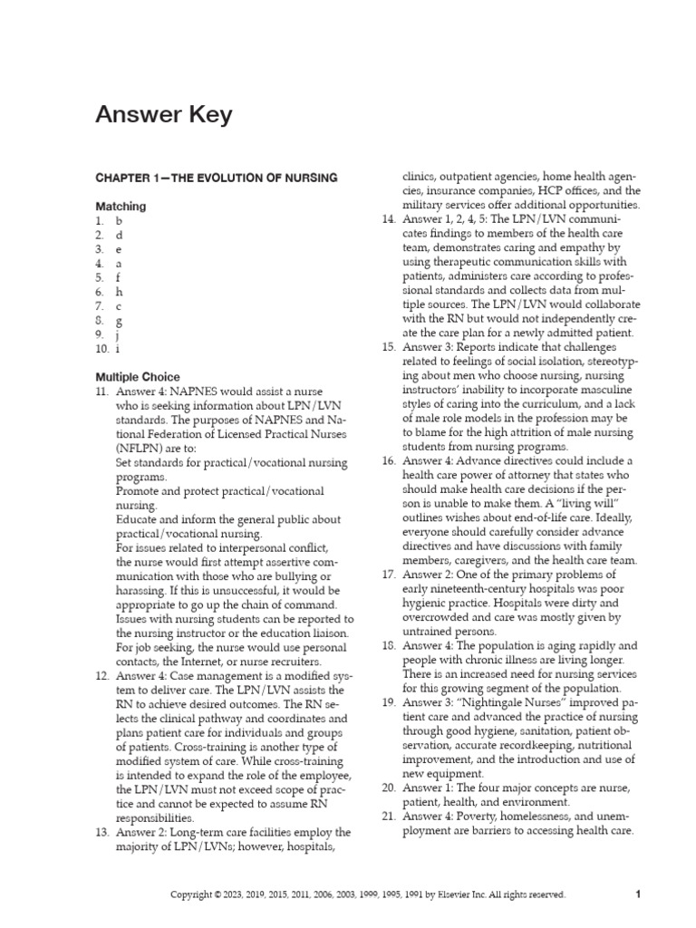 ANS Key Foundation LVN | PDF | Nursing | Intravenous Therapy