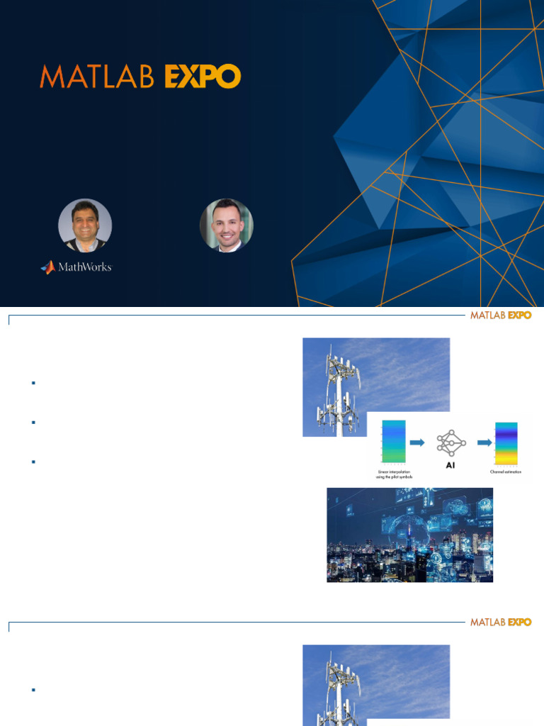 WW 2023 Expo 6g Wireless Technology Mathworks | PDF | Intelligence (AI) & Semantics | Artificial ...