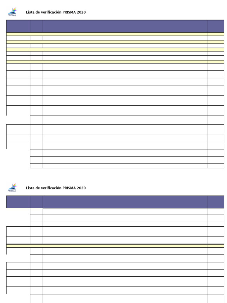 Guía PRISMA 2020 para Revisiones | PDF | Metaanálisis | Estadísticas