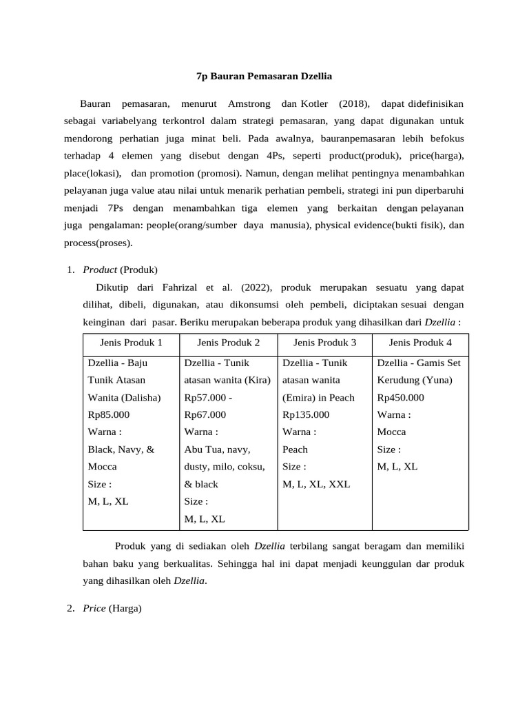 7p Bauran Pemasaran | PDF