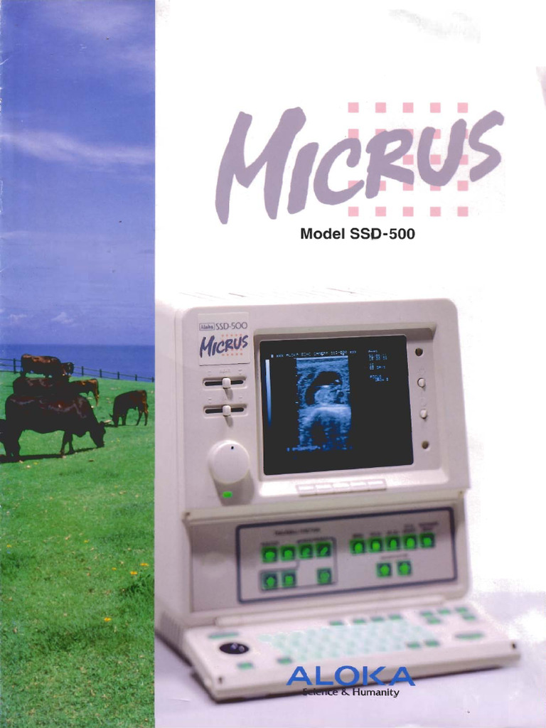 Aloka SSD500 Vet | PDF