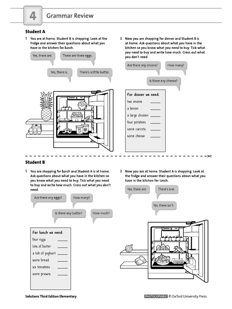 4 Grammar Review | PDF