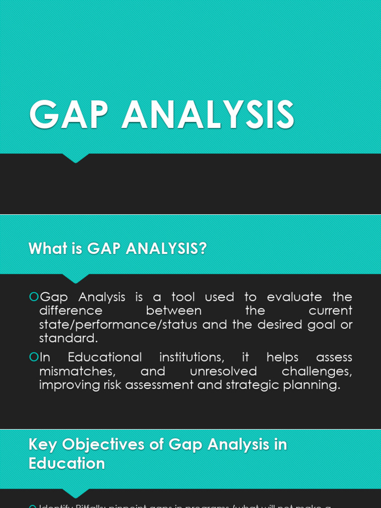 Gap Analysis | PDF