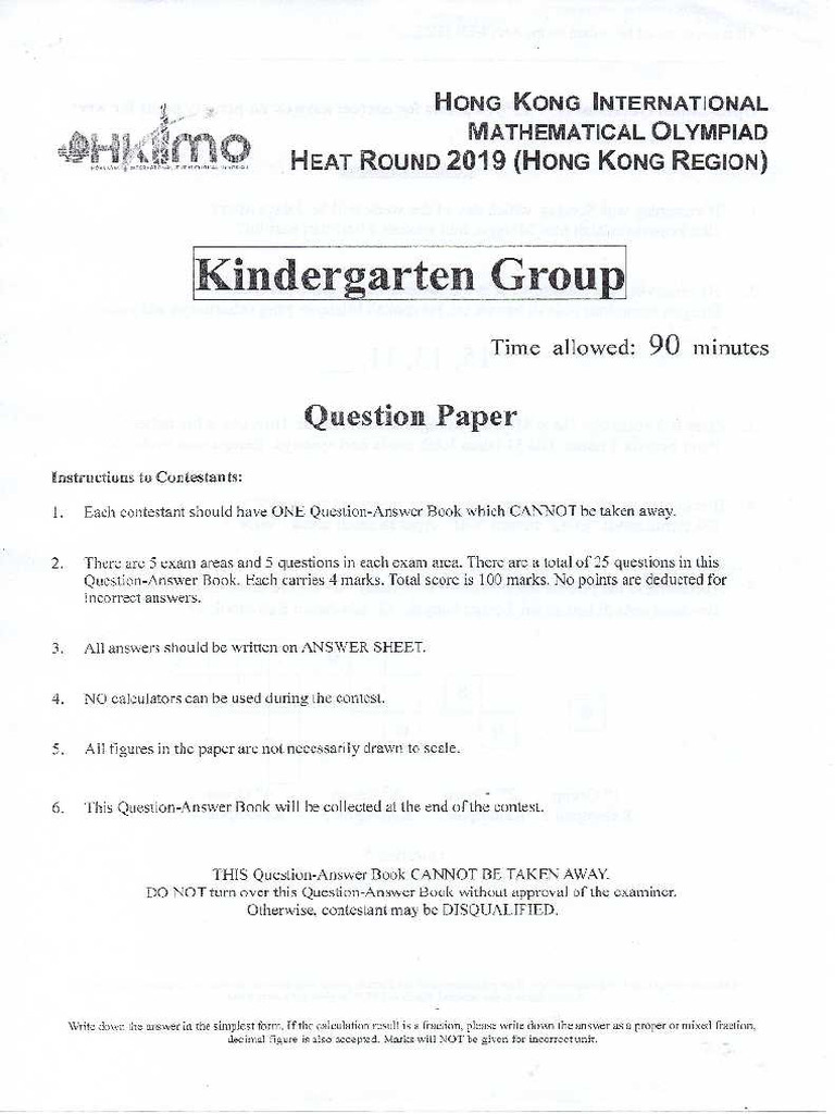 Hkimo 2019 - KG | PDF