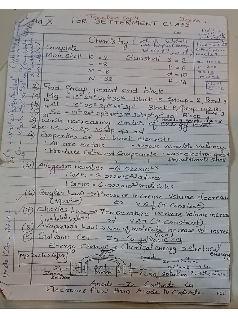 10th Chemistry Betterment Modul | PDF