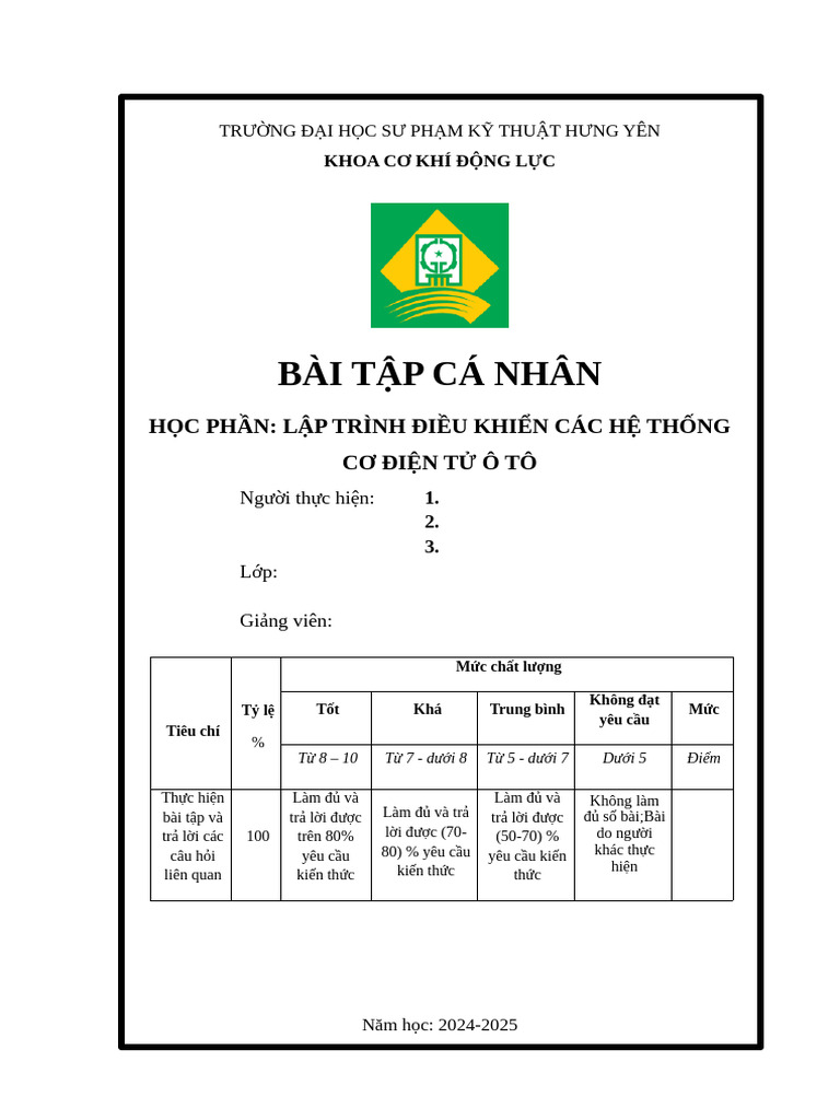 Bia BTCN - BM CN Oto - 072024 | PDF