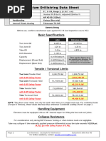 Drill Pipe Data & Performance Sheet: 5" 19.50# S-135 R2 NC50 (4-1/2 IF ...