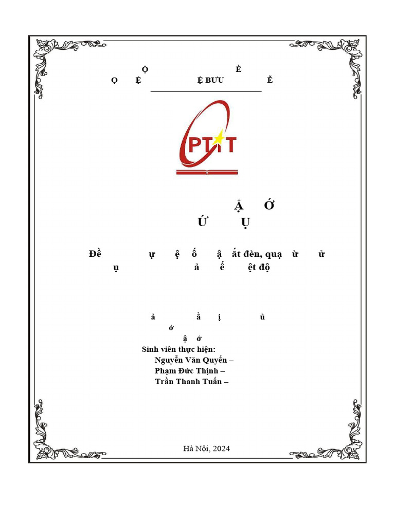 BTL IoT - Nhóm 07 | PDF