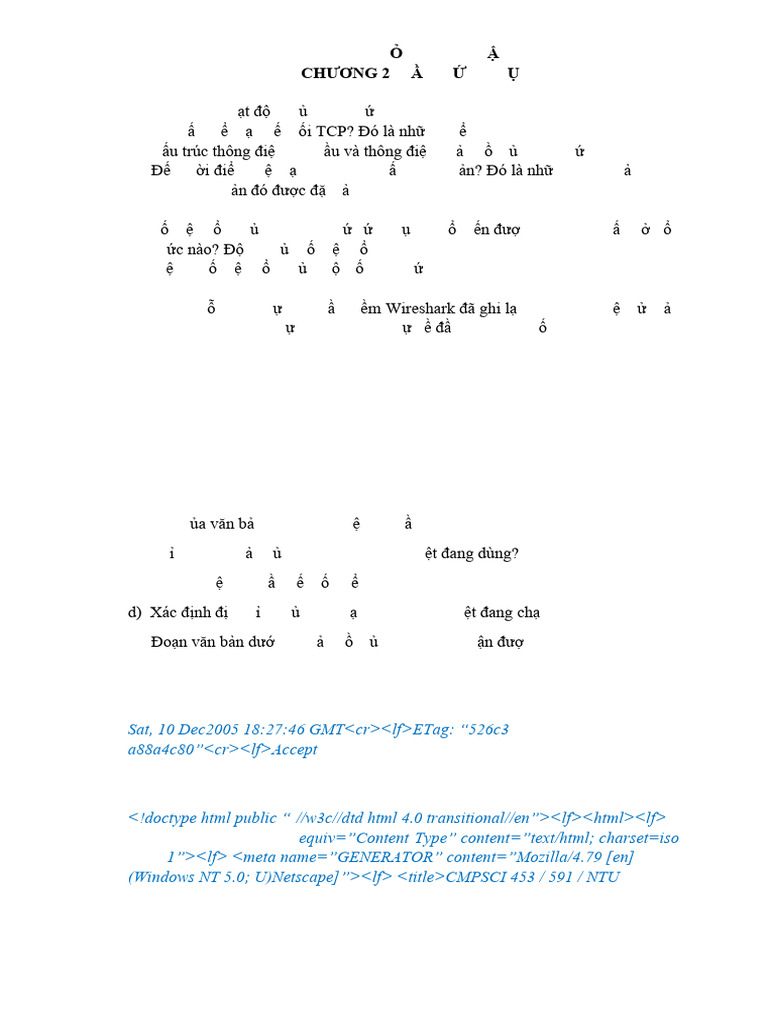 MMT-BT Chương 2-SV | PDF