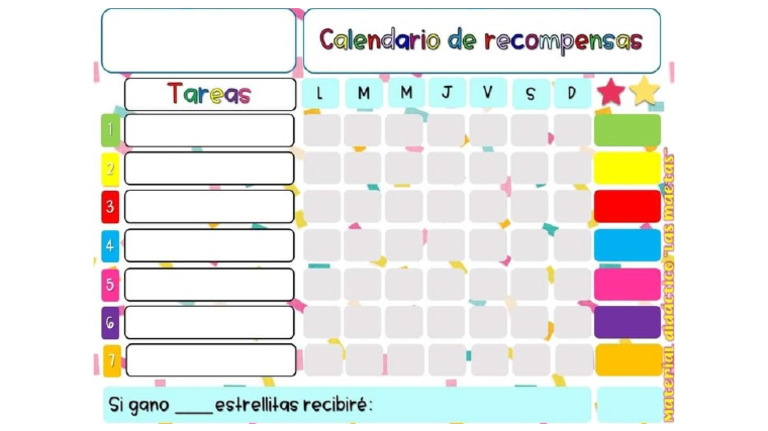 Calendario Recompensas | PDF