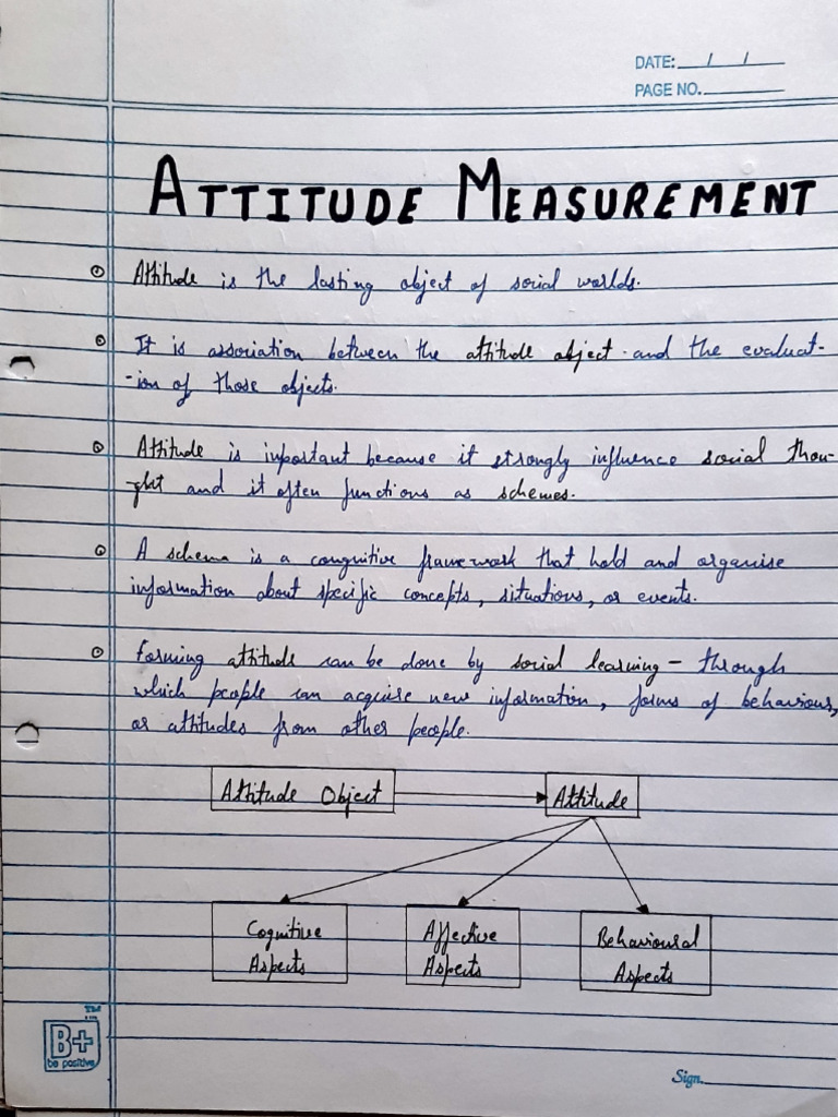 ATTITUDE MEASUREMENT | PDF