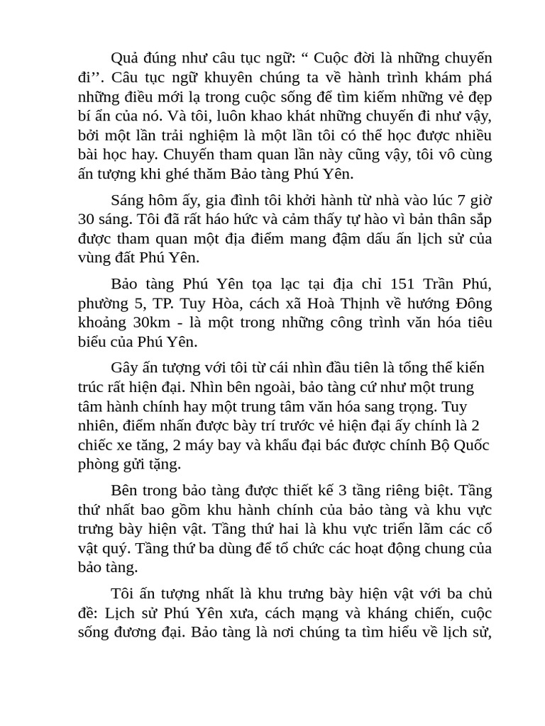 Văn 6 Thi HK2 | PDF