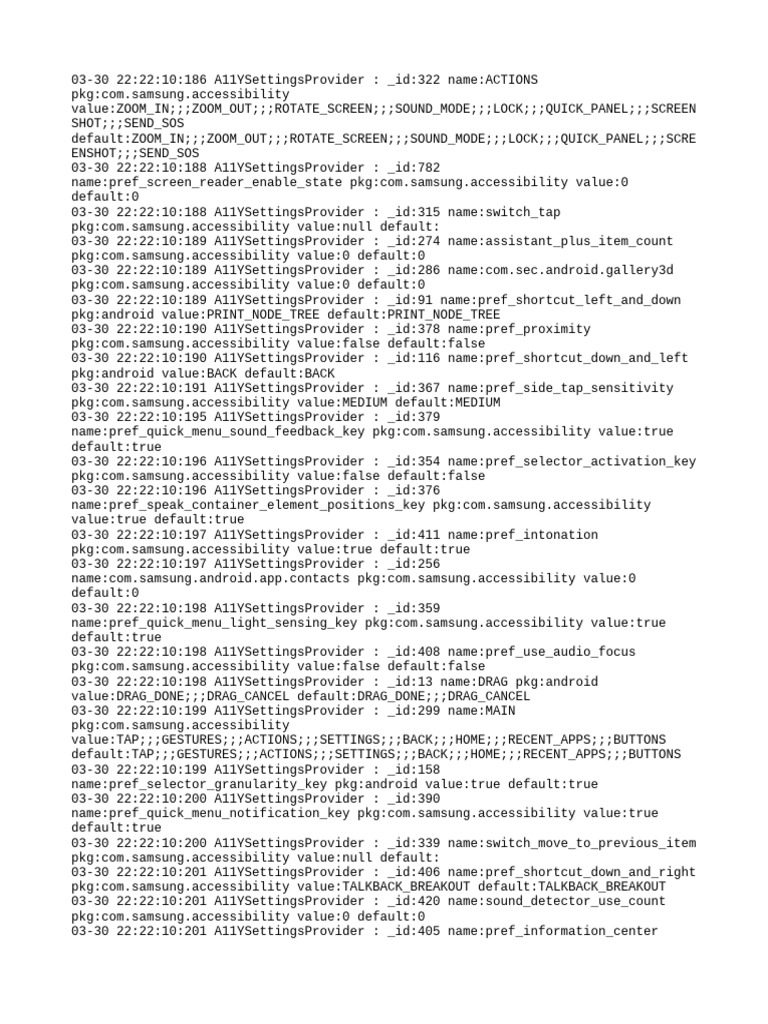 a11yProvider_log | PDF | Arm Architecture | Embedded Linux
