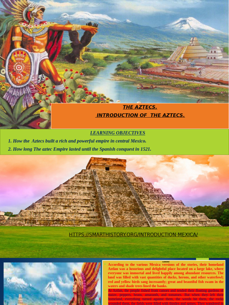 SOCIAL STUDIES 9th W.1. The Aztecs 2021 | PDF | Pre Columbian Era | Aztec