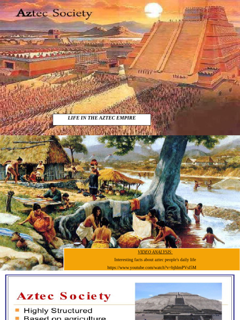 Daily Life in the Aztec Empire | PDF