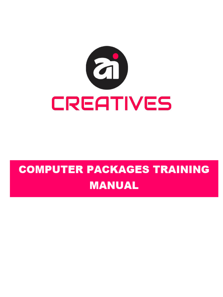 Computer Packages ManuaL | PDF | Integrated Circuit | Window (Computing)