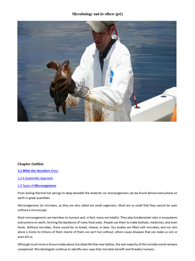 Microbiology and Its Effects | PDF | Archaea | Bacteria