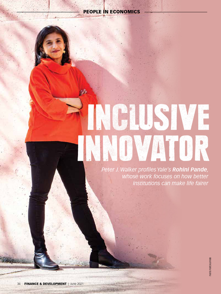 Rohini Pande: Champion of Fairness in Economics | PDF | Poverty ...