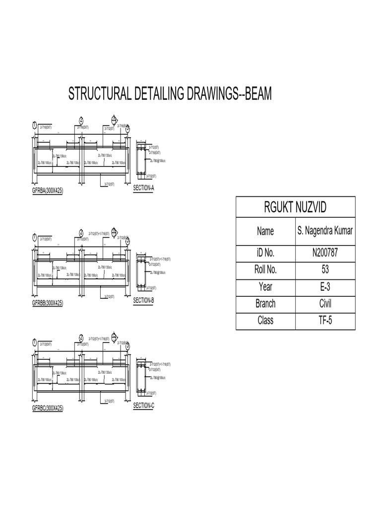 Beam Layout 2 | PDF