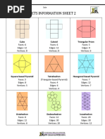 Geometric Nets Printable Pack | PDF