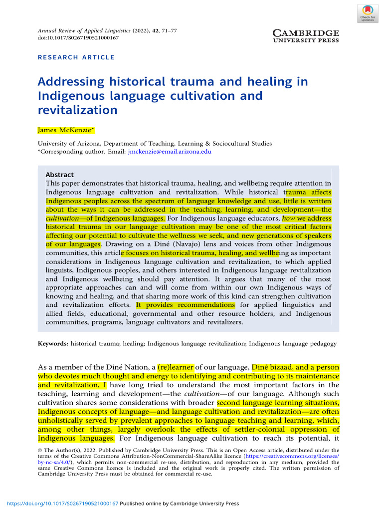 Critical Analysis Article 1 | PDF | Psychological Trauma | Learning