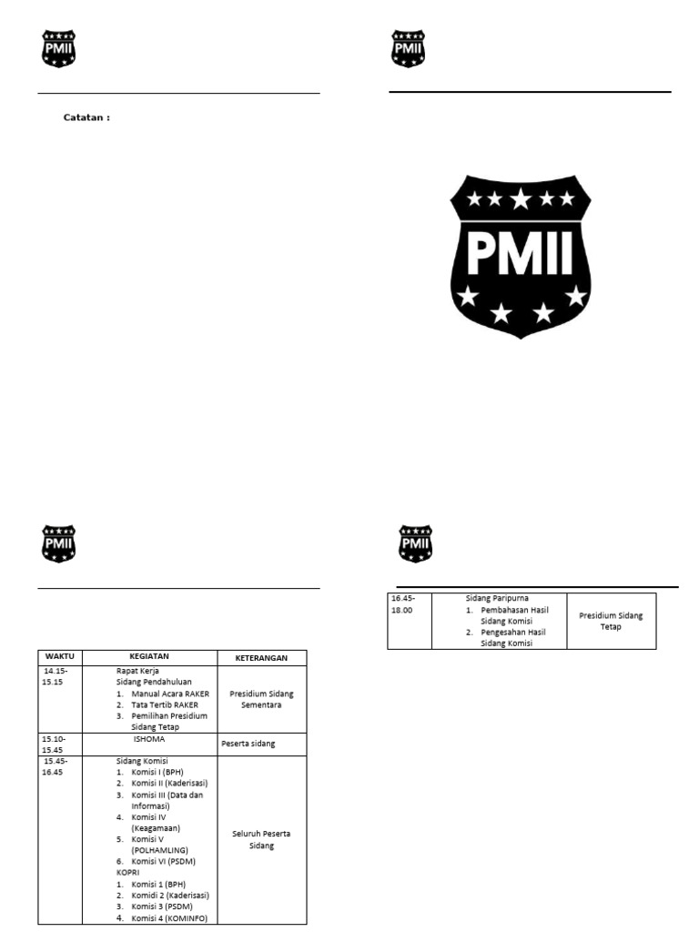 Draft Raker Rayon PBA Ibnu Aroby Masa Khidmat 2023-2024 | PDF