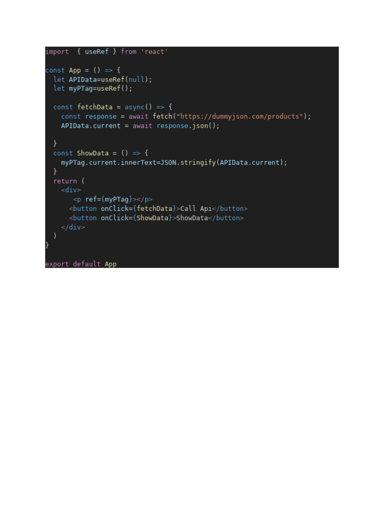 DummyJSON Products API Example | PDF