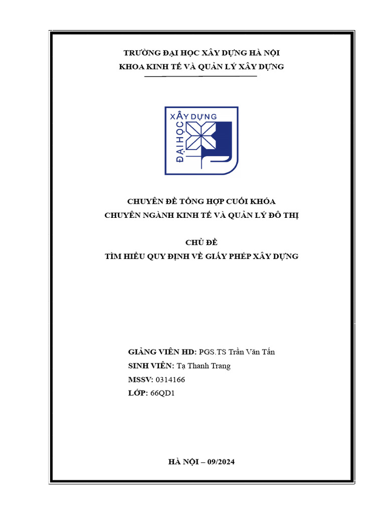 Giay Phep Xay Dung | PDF