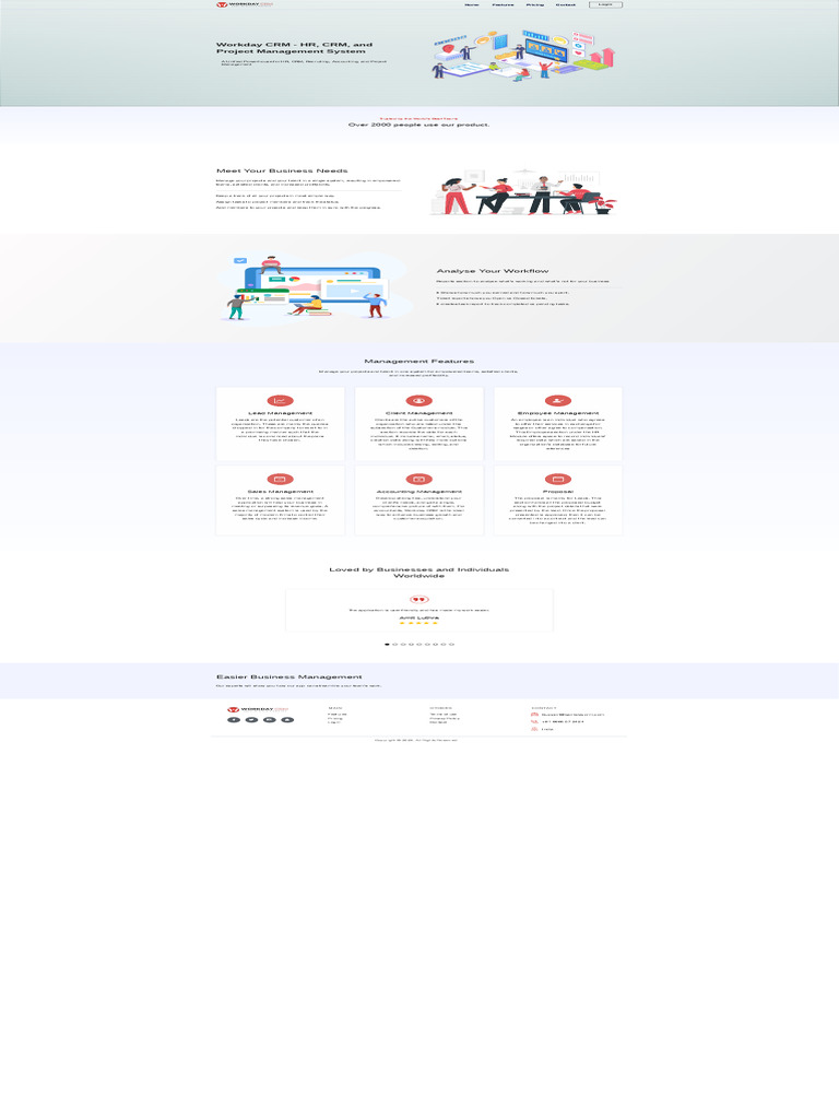 Workday CRM - The Best Project, HR & Client Management Software For ...