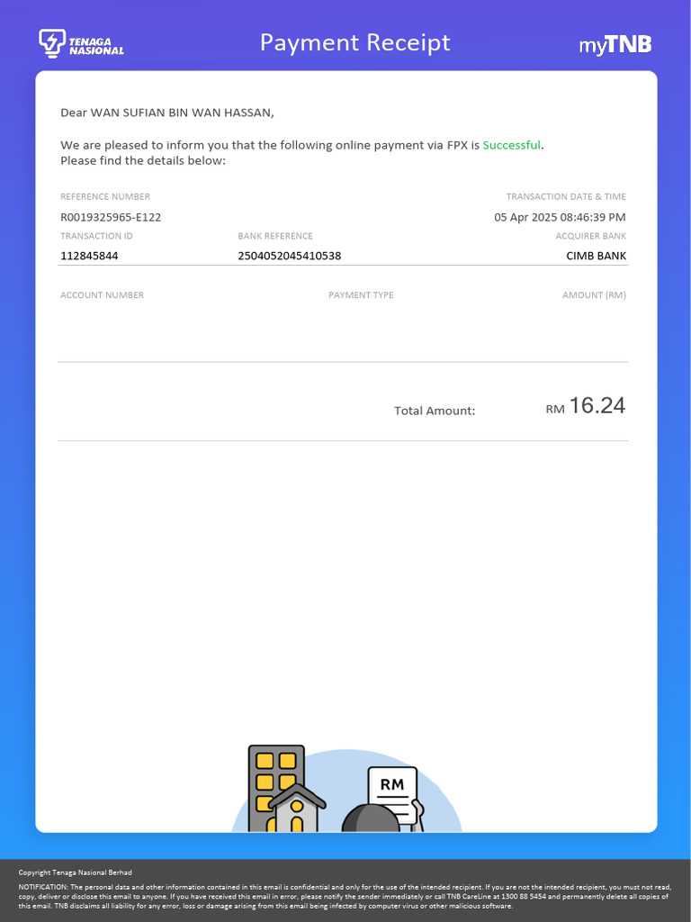 Payment Receipt | PDF