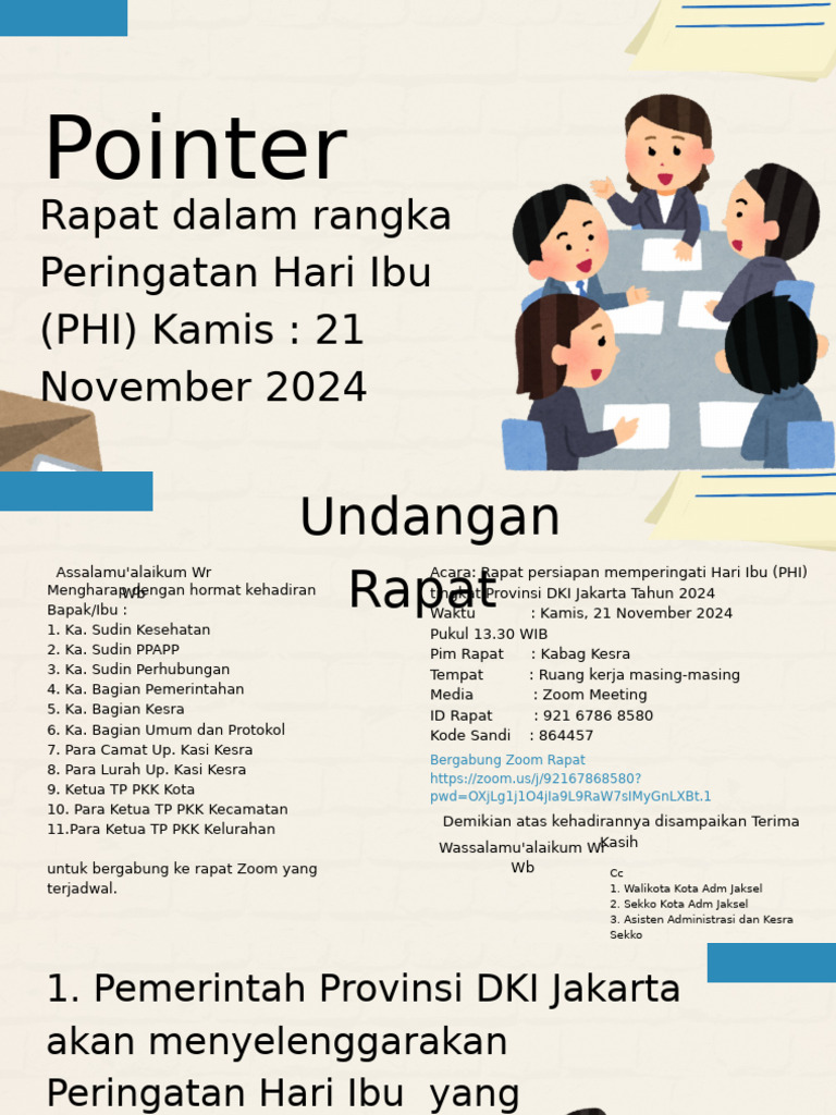 Pointer Peringatan Hari Ibu | PDF