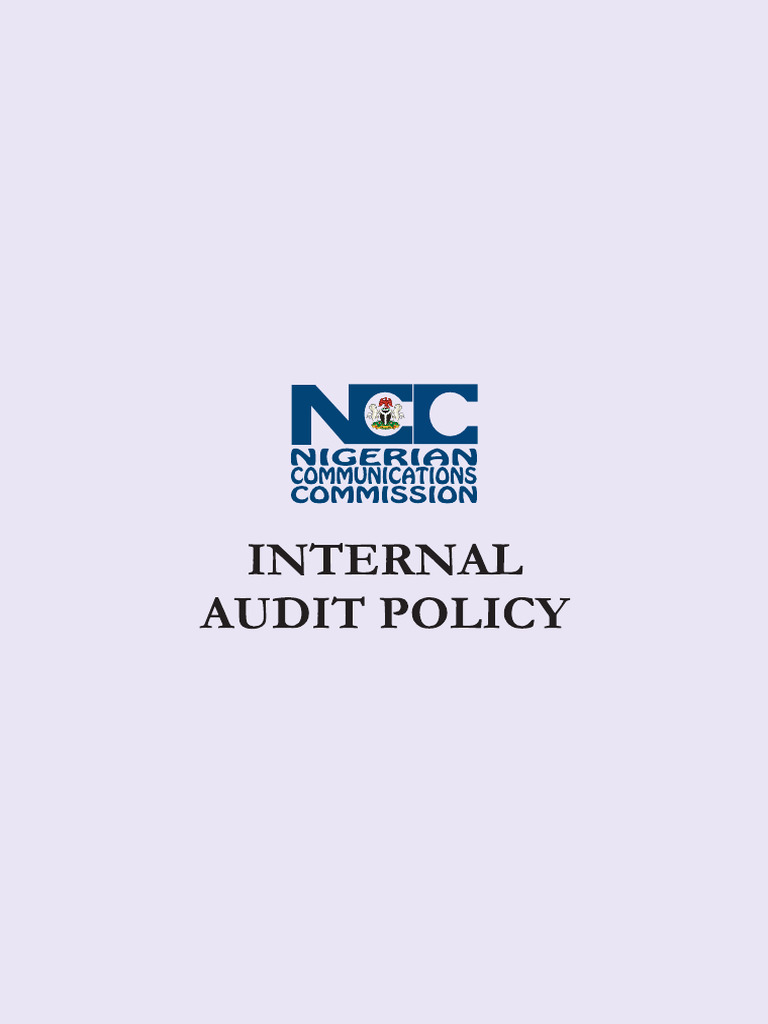 Internal Audit Internal Policy | PDF