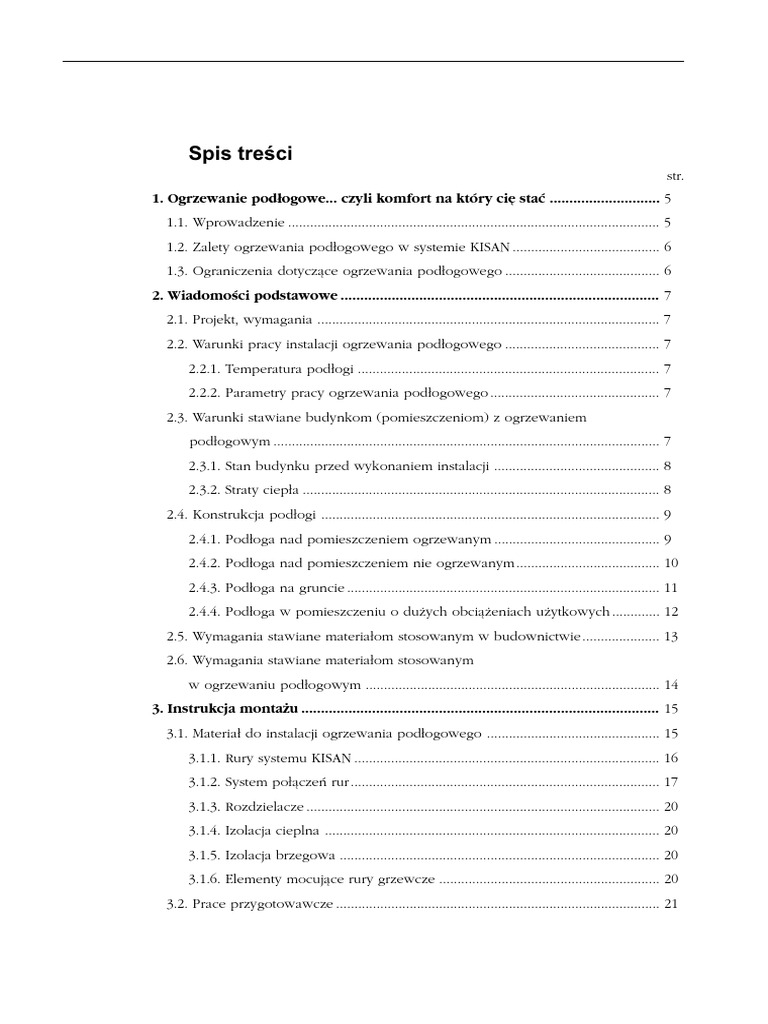 Spis Tre Ci | PDF