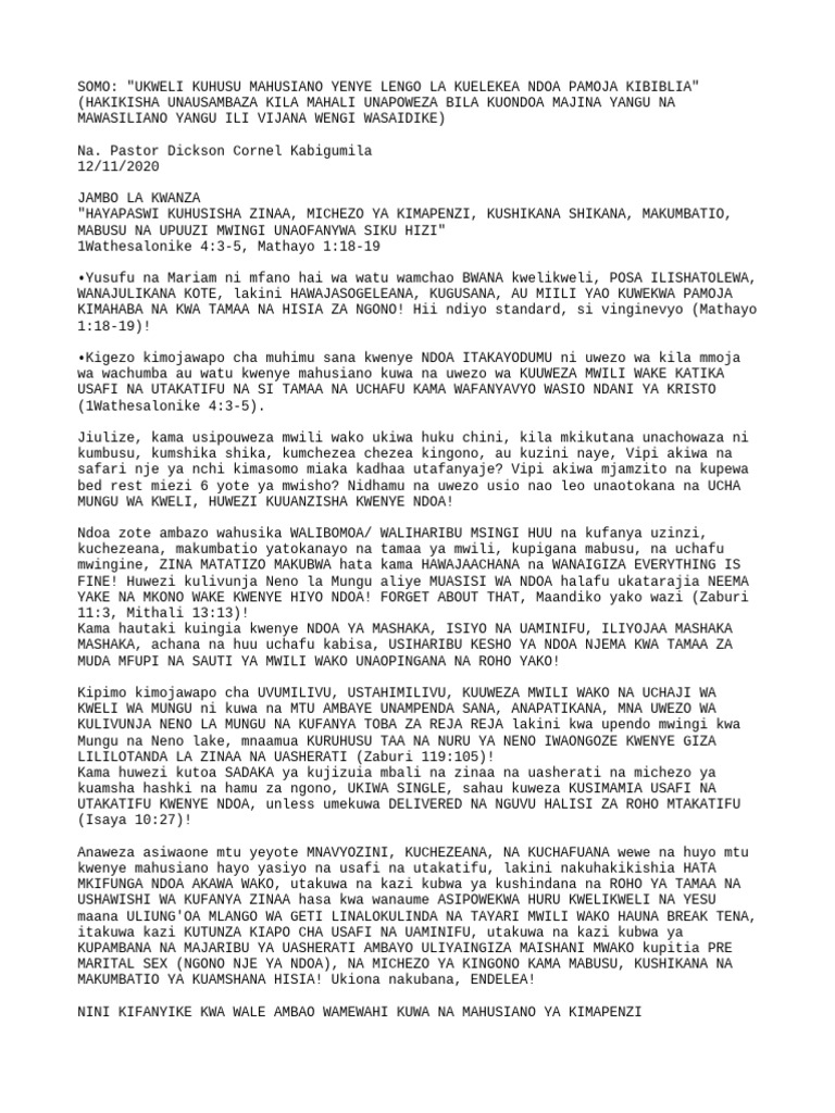 MAHUSIANO | PDF