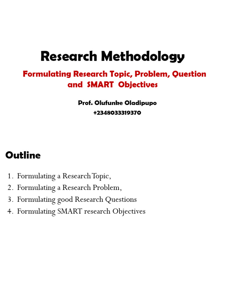 Research Methodology Lecture Two | PDF | Machine Learning | Artificial Intelligence