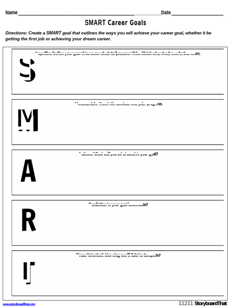 SMART Goals | PDF