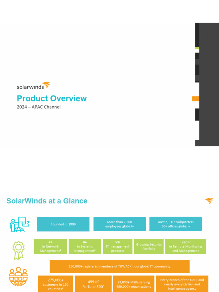SWI - Partner - Product Overview - SLW | PDF | Computer Network | Ip ...