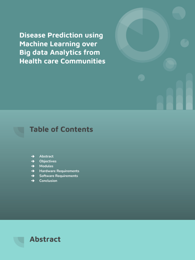 Disease Prediction with Machine Learning | PDF
