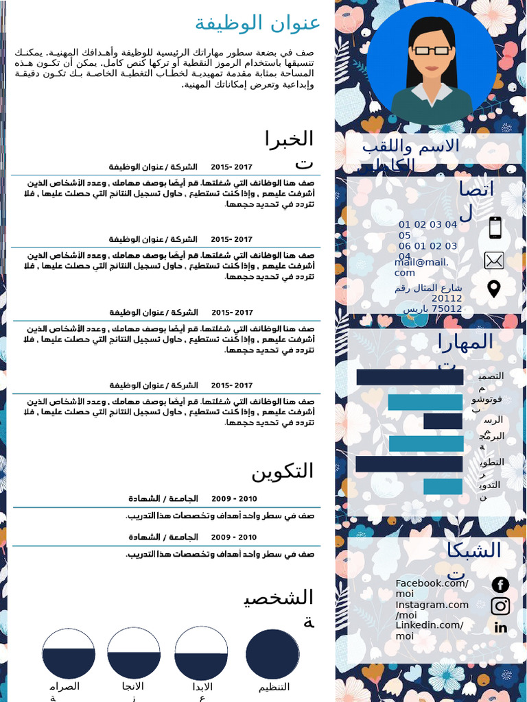 05 CV Arabic | PDF