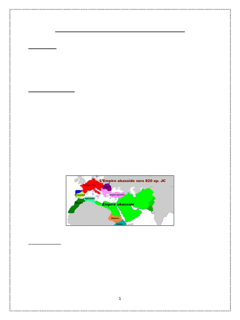 Course 3 Architecture(s) During The Abbasid Period | PDF | Baghdad ...