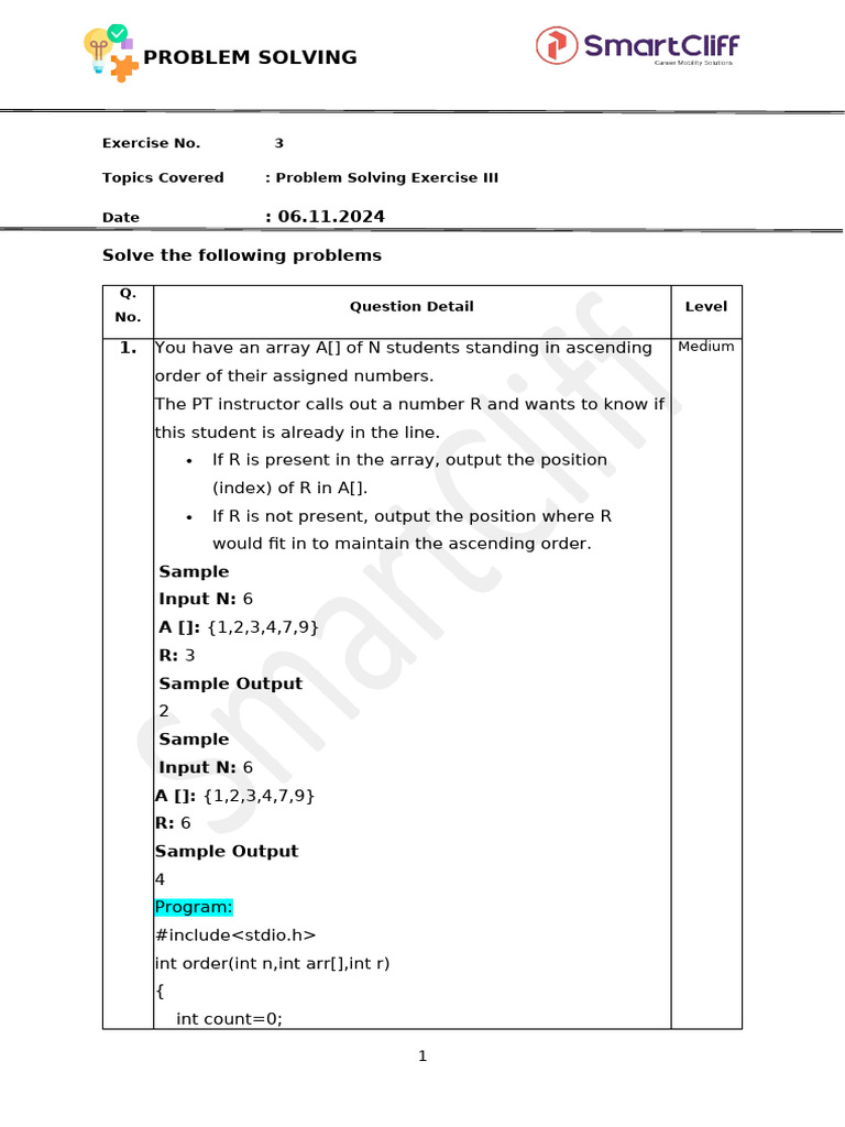 Hands on Programming Solution(Giridhar) | PDF | Computer Engineering | Computer Libraries