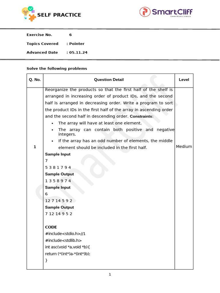 Pointer Advanced Giridhar | PDF | Integer (Computer Science) | Computer Programming