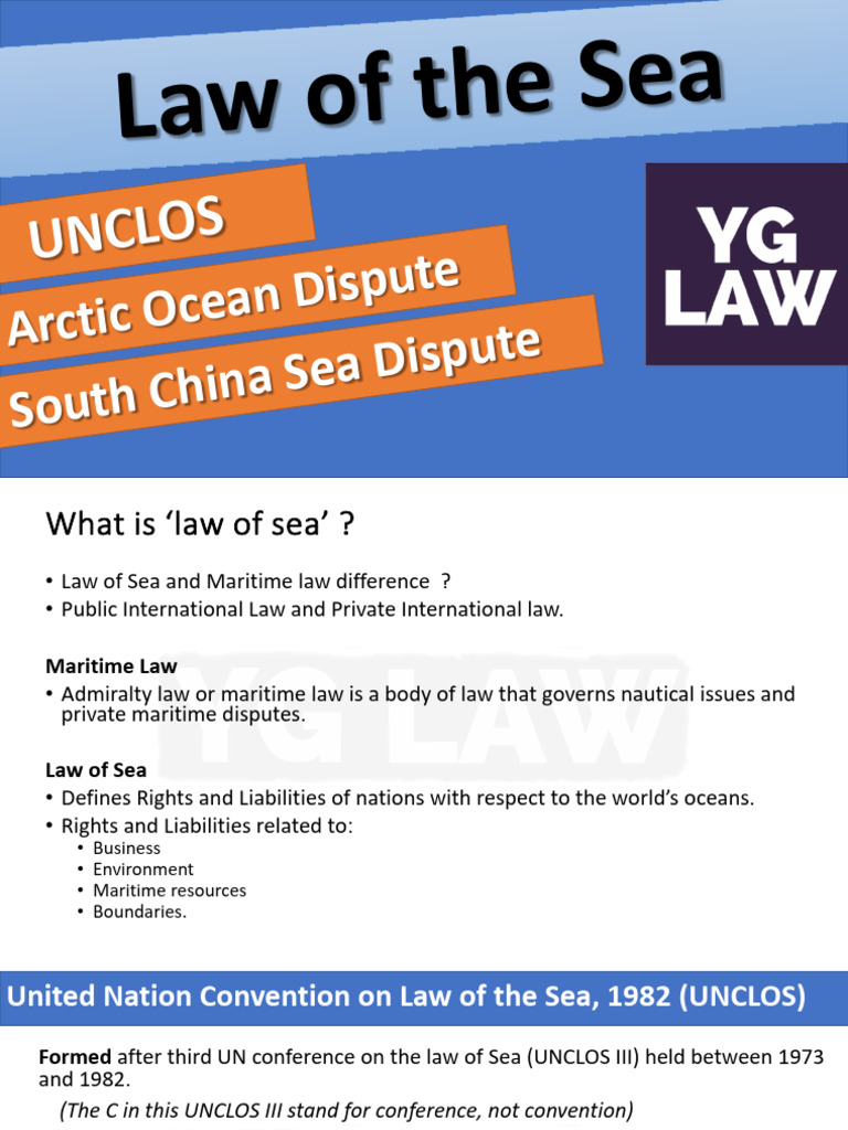 Understanding the Law of the Sea | PDF | Territorial Waters | Oceans