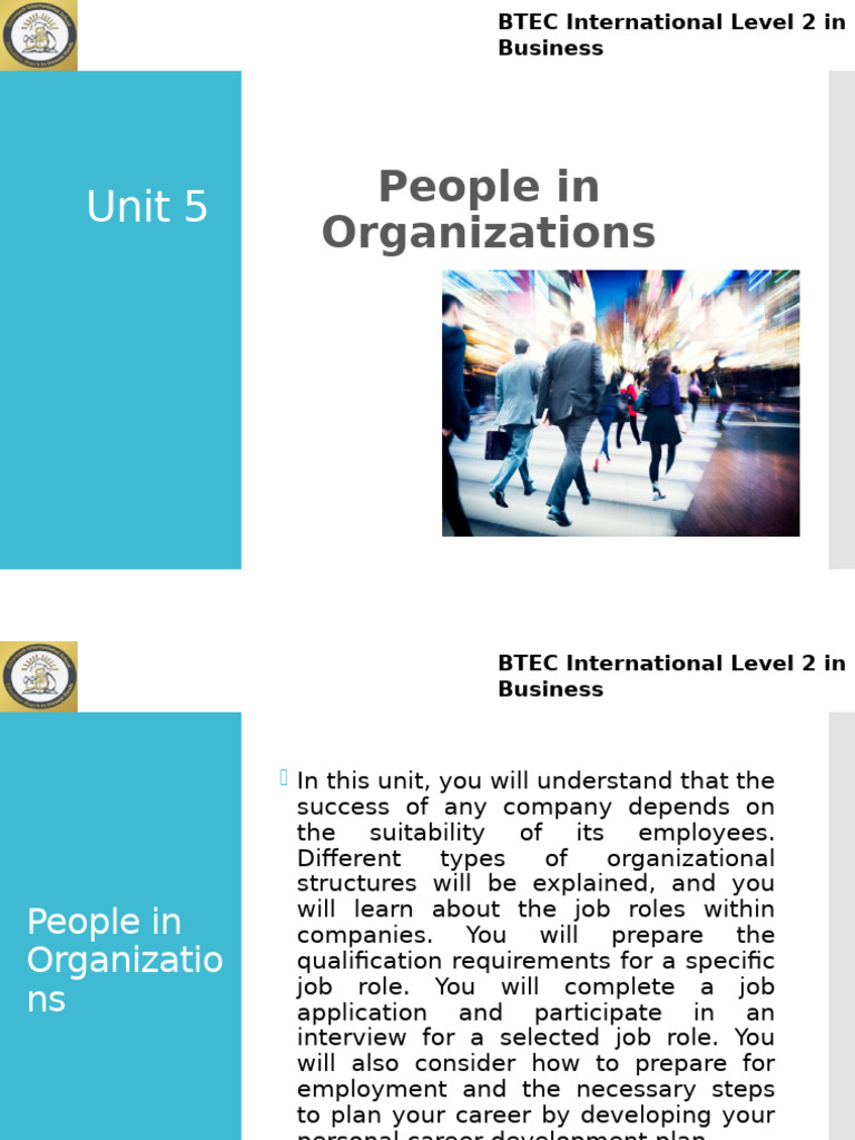 Understanding Job Roles & Structures | PDF | Organizational Structure ...